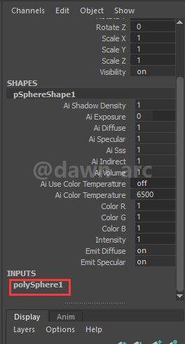 [Maya]常用快捷键和基础操作